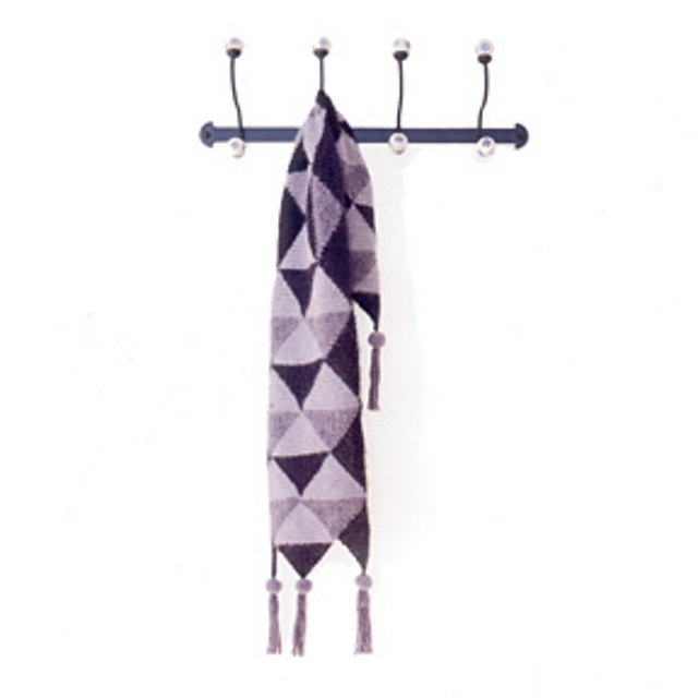 Ravelry: Geometric scarf pattern by Luise Roberts