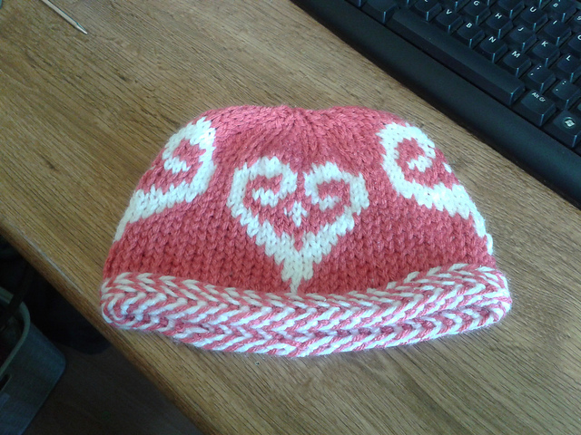 Ravelry: Luisilla58's Heart Hat for cancer Kids