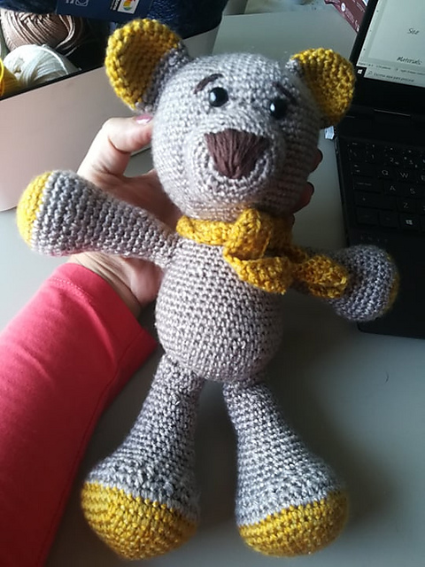 Ravelry: Ursinho Tut pattern by Lulexa - Monica Cabral