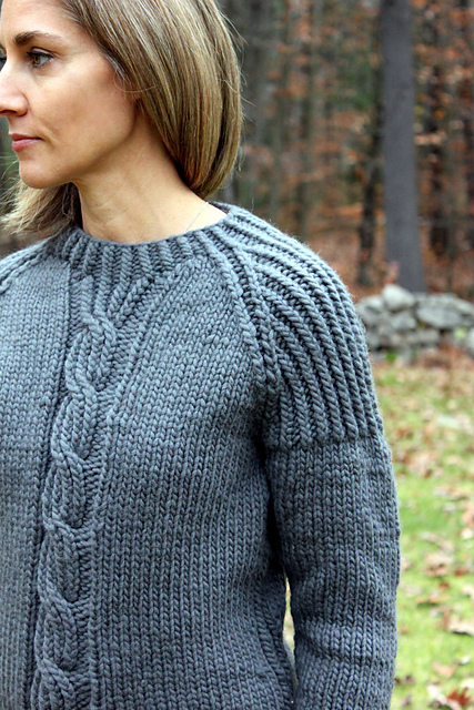 Ravelry: Gray Saturday Sweater pattern by Laura Reinbach