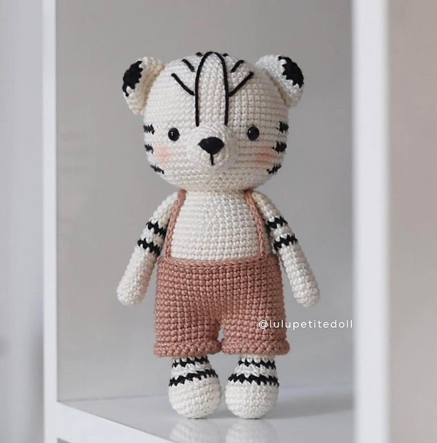 Ravelry: Tigo The Tiger pattern by Lulupetitedoll