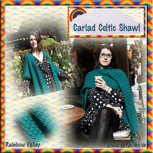 Ravelry: Cariad Celtic Shawl pattern by Faye Lamb