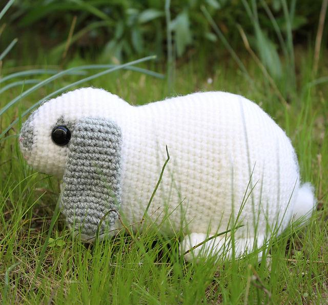 Ravelry: Mini Lop rabbit pattern by Kati Galusz