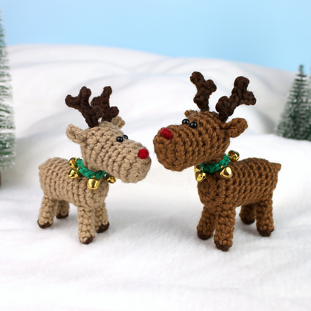 Ravelry: Red-nosed reindeer pattern by Kati Galusz