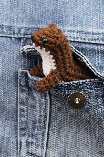 Ravelry: Pocket weasel pattern by Kati Galusz