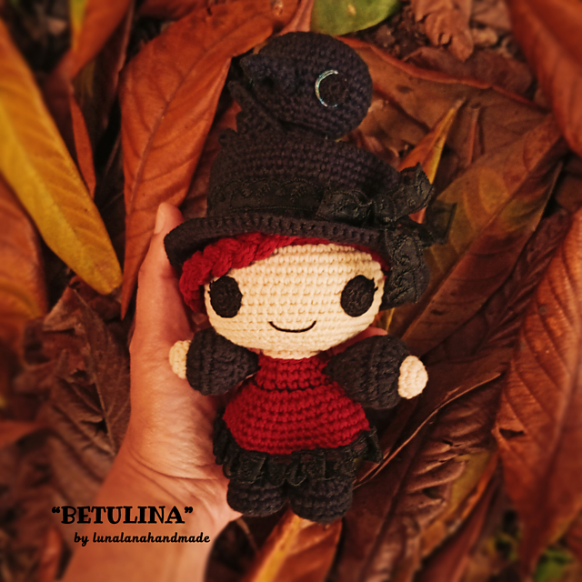 Ravelry: BETULINA doll amigurumi pattern by Luna Lana Handmade