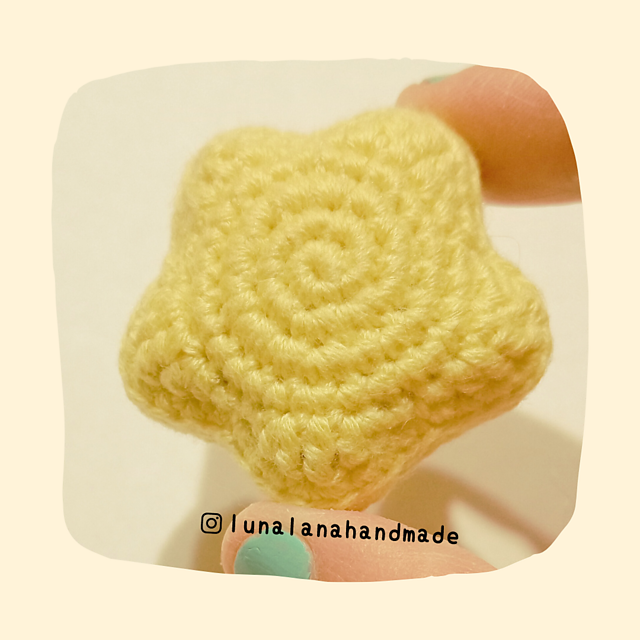 Ravelry: Estrella de puntas redondeadas pattern by Luna Lana Handmade