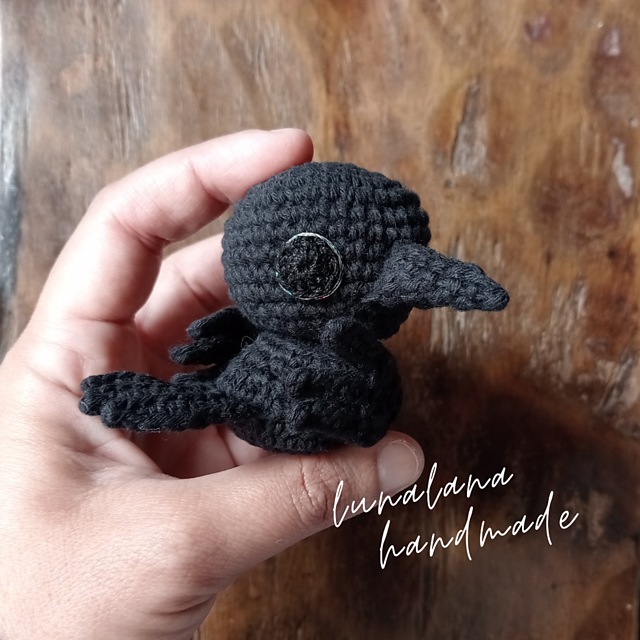 Ravelry: CUERVO ♥ CROW Amigurumi pattern by Luna Lana Handmade