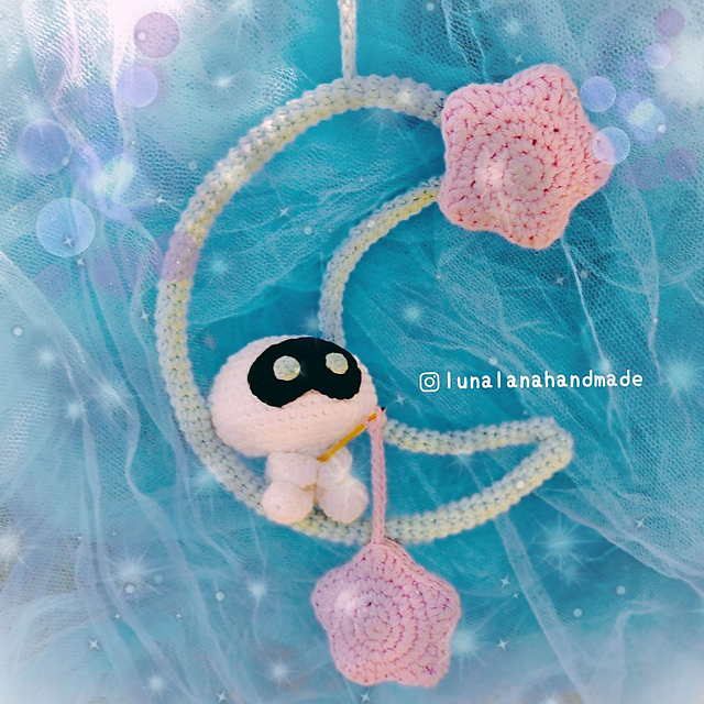 Ravelry: BTS Wootteo on the Moon AMIGURUMI pattern by Luna Lana Handmade