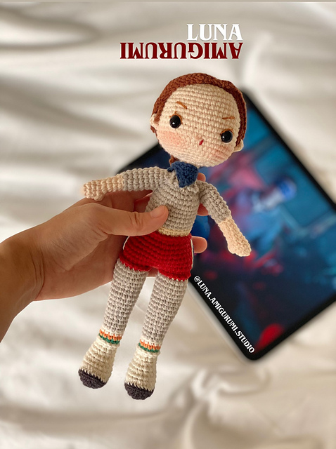 Ravelry: Eleven Stranger Things pattern by Luna Amigurumi
