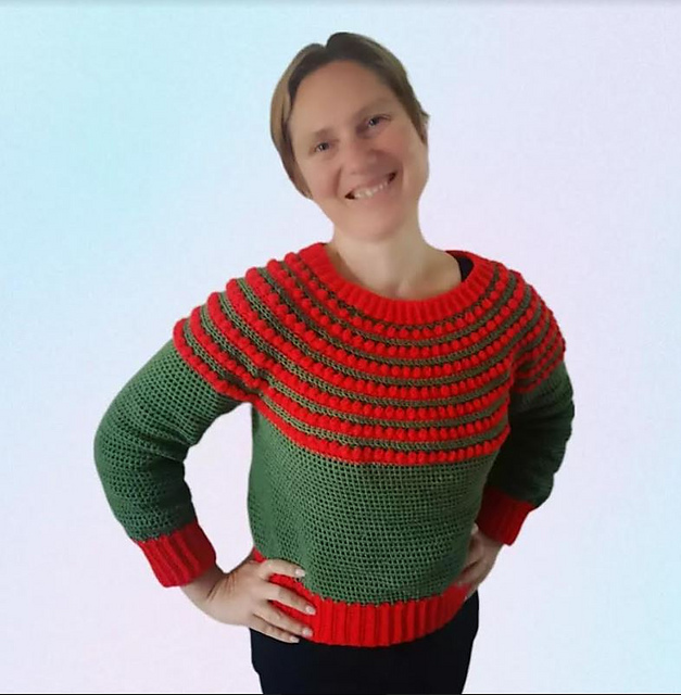 Ravelry: Wild Winterberry Sweater pattern by Kat Witherall