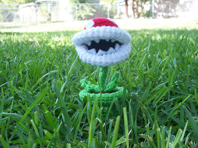 Ravelry: Piranha Plant pattern by Lupita Suarez