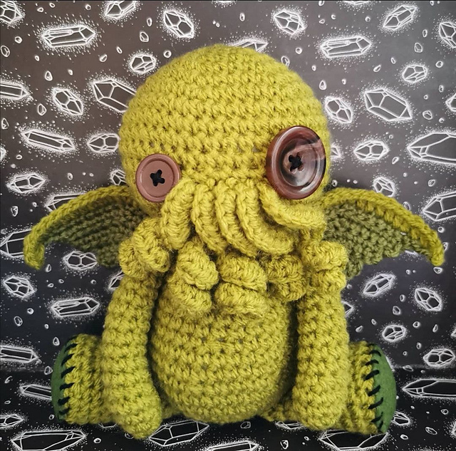 Ravelry: Voodoo Cthulhu Doll pattern by Lucie Gillmann