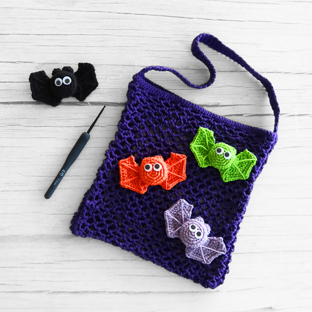 Ravelry: Bats Bag pattern by Jacqueline Luders (Luv4Crochet)