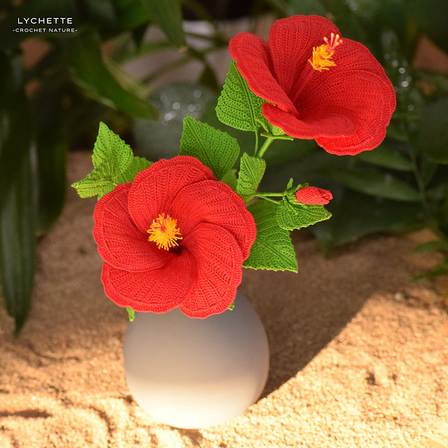 Ravelry: Hibiscus pattern by Lychette Crochet Nature