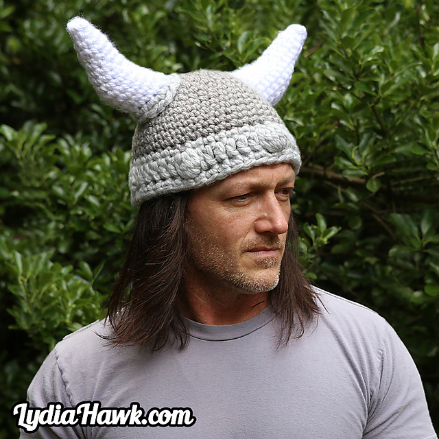 Ravelry: Bulky Viking Helmet pattern by Lydia Hawk