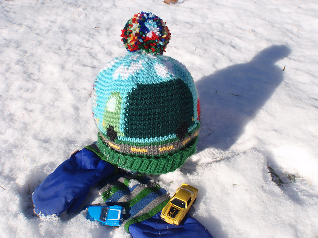 Ravelry: Garbage Truck Hat pattern by Lyndsay Stuart