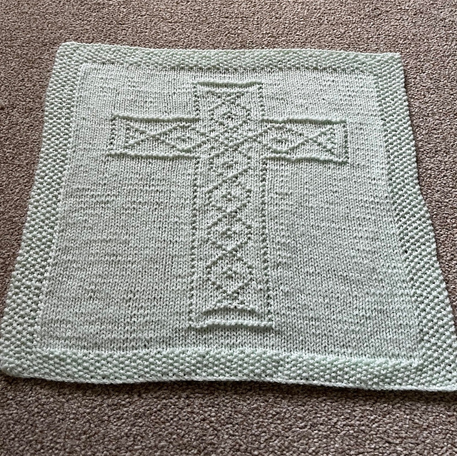 Ravelry: Easter Cross Dishcloth pattern by Lyn Lloyd-Jones