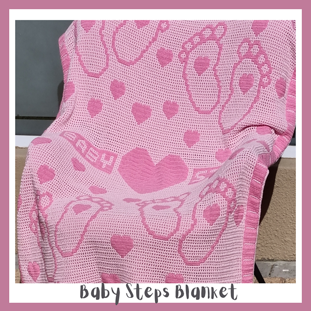 Ravelry: Baby Steps Blanket pattern by Lynne Adriaanse