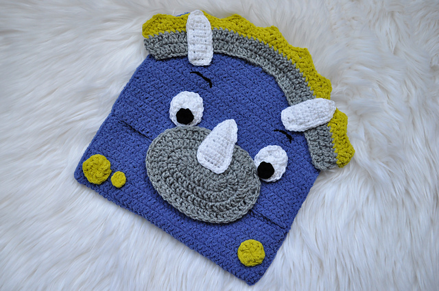 Ravelry: Dinosaur Pajama Eater pattern by MB Stitches