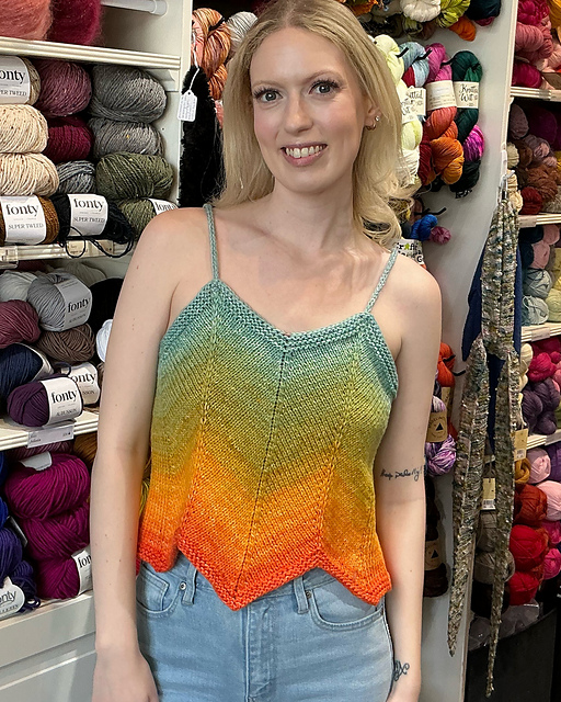 Ravelry: Tropical Sunset Tank Top pattern by Mary Beth Temple