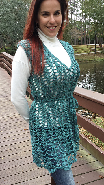Ravelry: Airy Openwork Tunic pattern by Mary Beth Temple