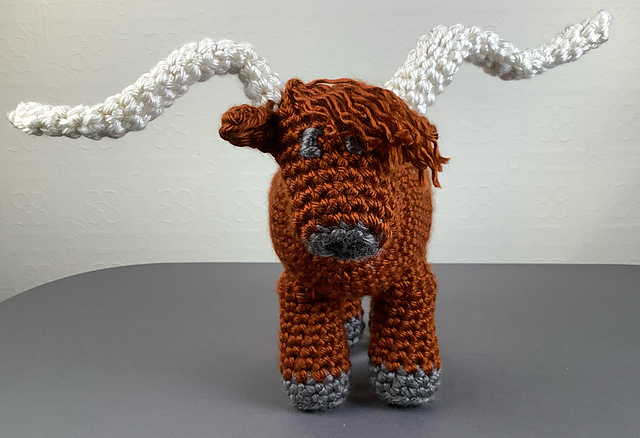 Ravelry: Lalo the Longhorn Cow pattern by Mary Beth Temple