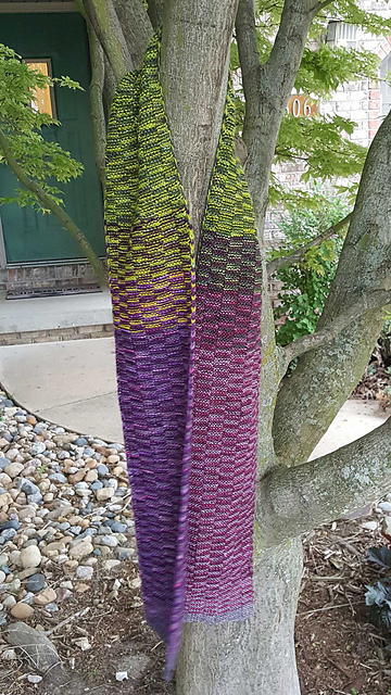 Ravelry: Triple Dragon Double Garter Scarf pattern by Matthew Hesson ...