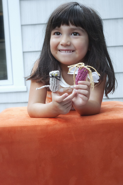 Ravelry: Apple Hill Finger Puppets pattern by Mary Lou Egan