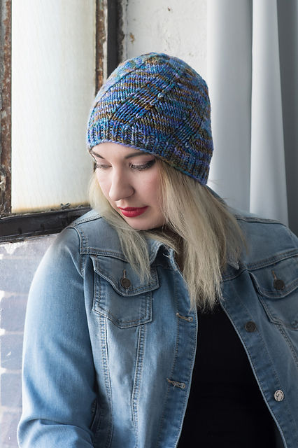 Ravelry: Spin Art Hat pattern by Mary Lou Egan