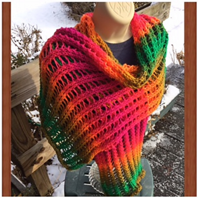Ravelry: Freedom Shawl pattern by Malissa M.Bise
