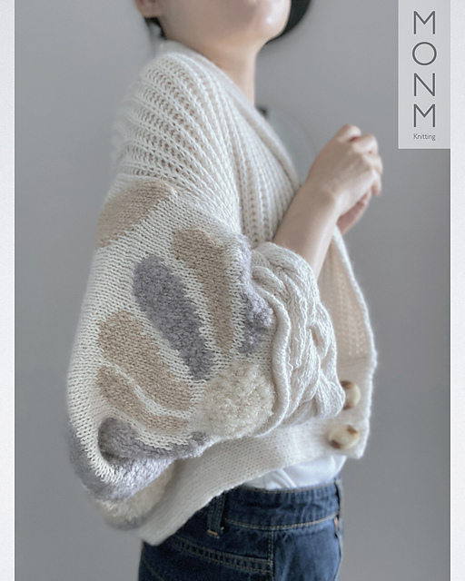 Ravelry: Daisy Shawl Cardigan pattern by MINGBI LUO