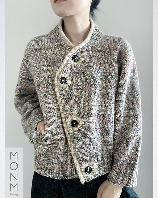 Ravelry: Patch Cardigan pattern by MINGBI LUO