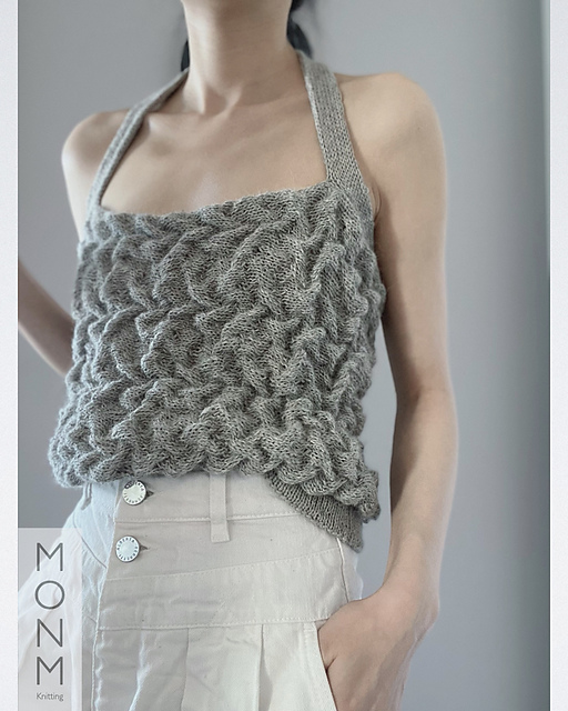 Ravelry: Wrinkle Top pattern by MINGBI LUO