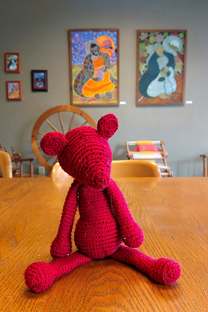 Ravelry: Reddy Teddy pattern by Vintage Vixen Press