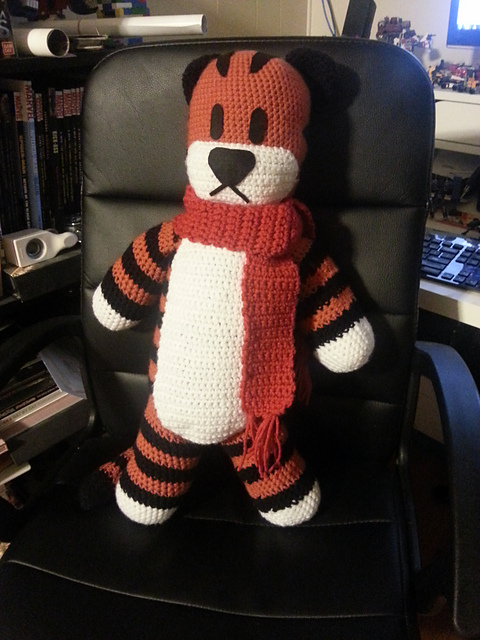 Ravelry: MadLikeGrr's Hobbes Plush Pattern