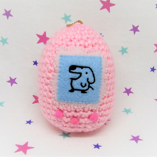 Ravelry: Tamagotchi Egg Amigurumi pattern by Madame Wario