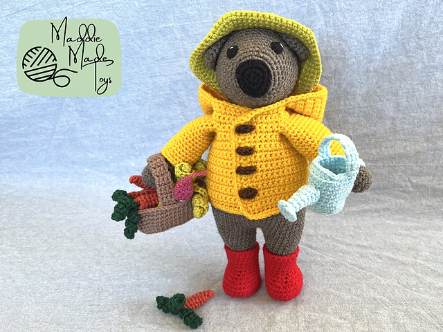 Ravelry: Wilbur the Gardening Wombat pattern by Madeleine O'Dea