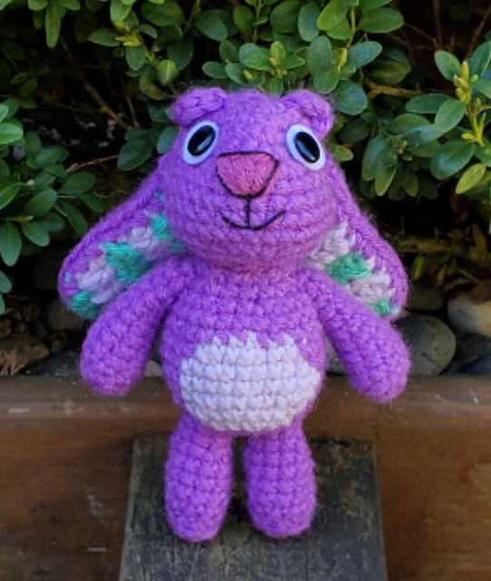 Ravelry: Blue-Inspired Floppy Bunny pattern by MadeByCana