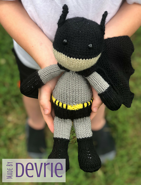 Ravelry: Batman pattern by MadeByDevrie