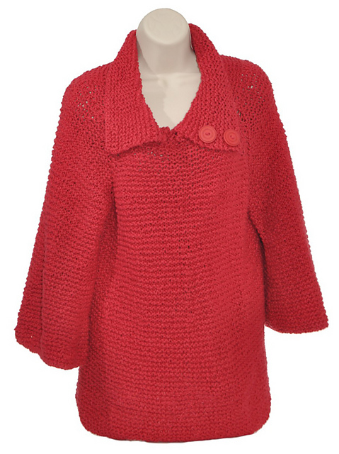 Ravelry: Indian Paintbrush Sweater pattern by Made in America Yarns