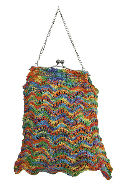Ravelry: Scallop Project Bag pattern by Made in America Yarns