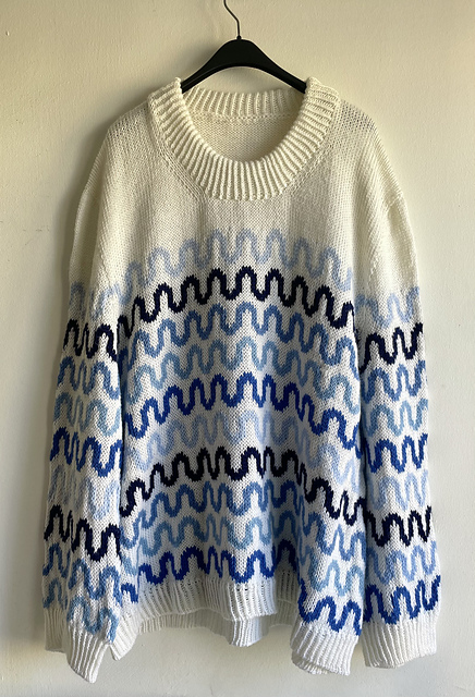 Ravelry: Waves Sweater pattern by Madeleine’s knits