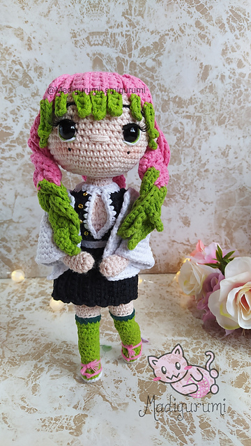 Ravelry: Mitsuri Kanroji pattern by Madelaine Velásquez