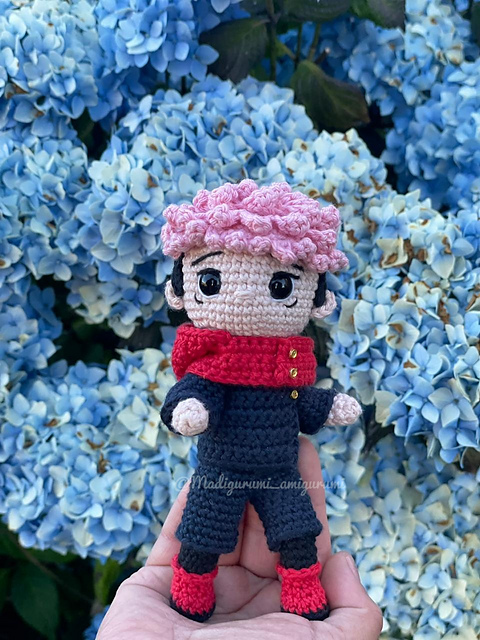 Ravelry: Yuji Itadori (Jjk) pattern by Madelaine Velásquez