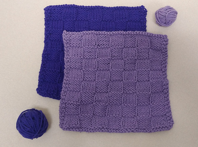 Ravelry: Checkered Blocks Dishcloth pattern by Angela Childress