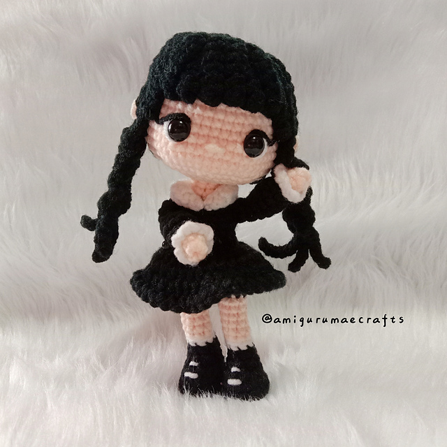 Ravelry: Gothic Girl Amigurumi pattern by Maecel Sasa