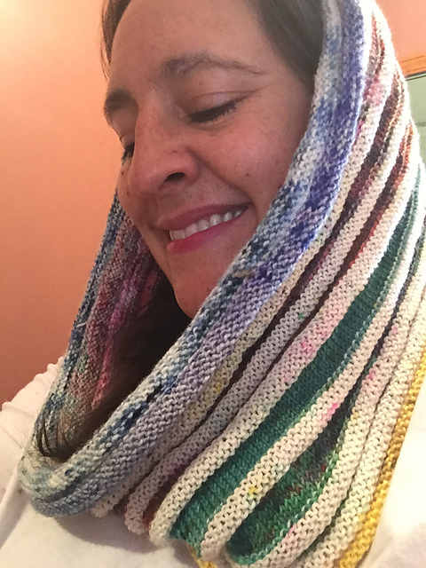 Ravelry: January’s Surprise Cowl pattern by Maria Shea