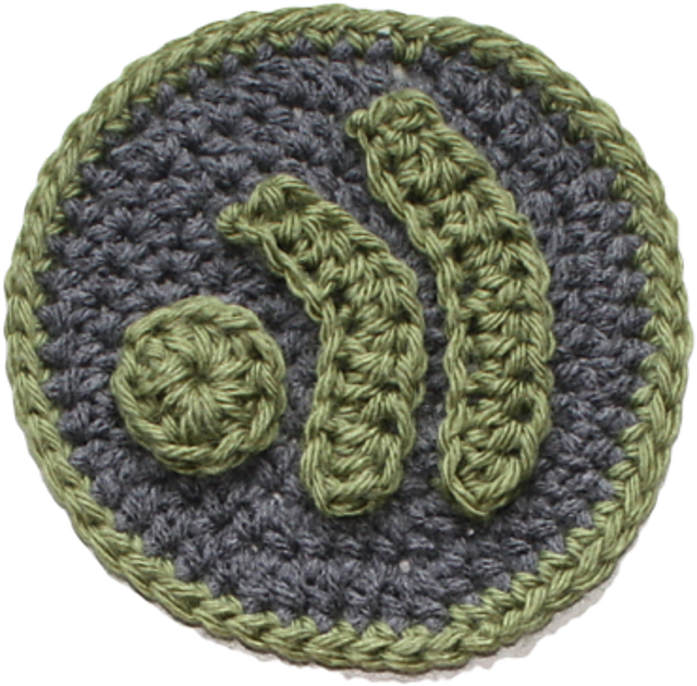 Ravelry: RSS Feed Icon pattern by Maggie Haveman-Gould