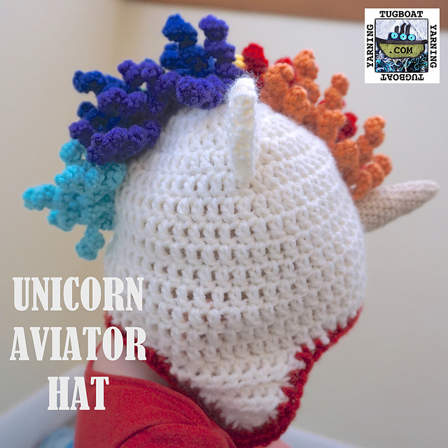 Ravelry: Unicorn Aviator Hat pattern by Maggie Haveman-Gould